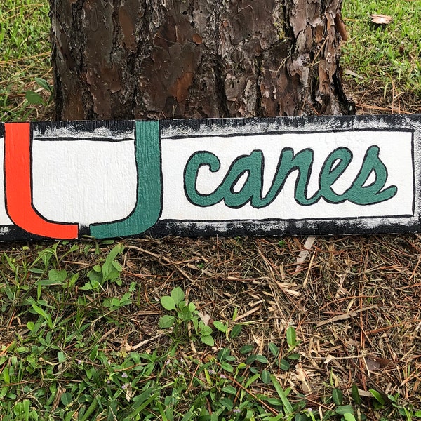 University of Miami Signs - Etsy