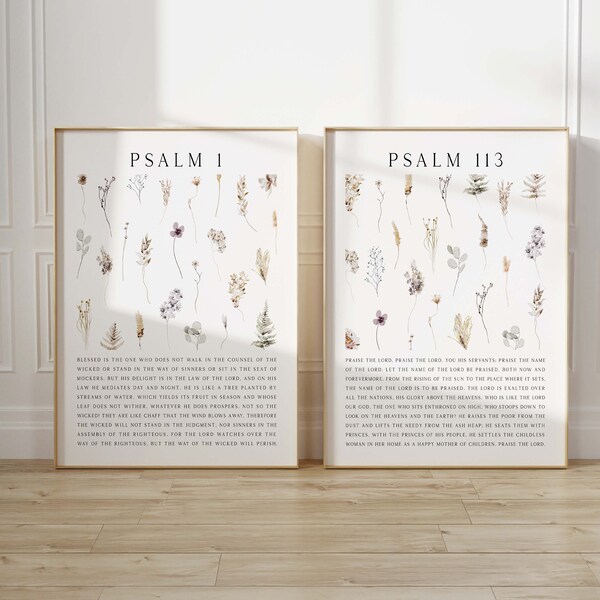 Psalm 1 - Etsy