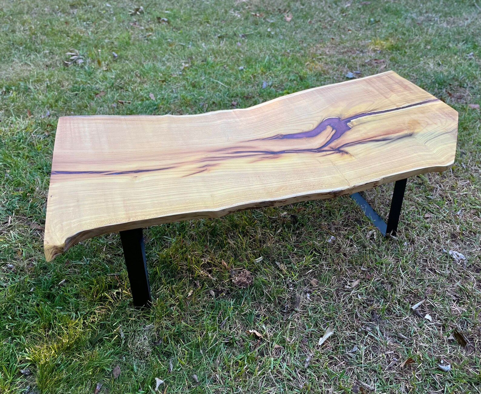 Live Edge Coffee Table - Etsy