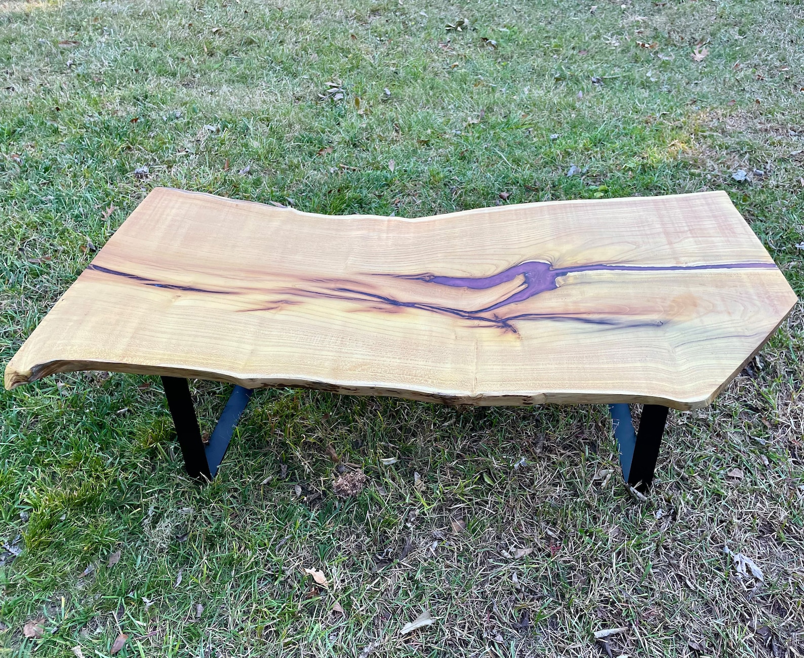Live Edge Coffee Table - Etsy