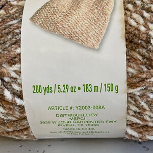 SAND ~ Eco NATURALS ~ Loops and Threads Yarn~ Free Shipping Available ...
