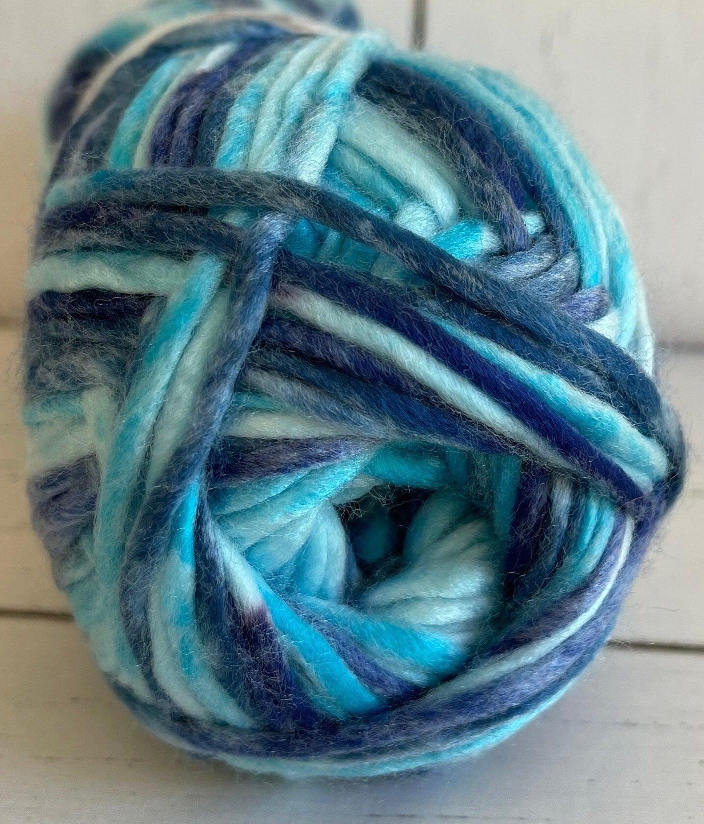 Super Bulky Yarn, Eco Cozy Yarn, Watercolors - Loops & Threads - Etsy