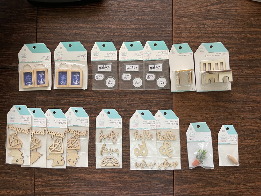 LOT OF 17 DIY Modern Mini Accessories - Etsy