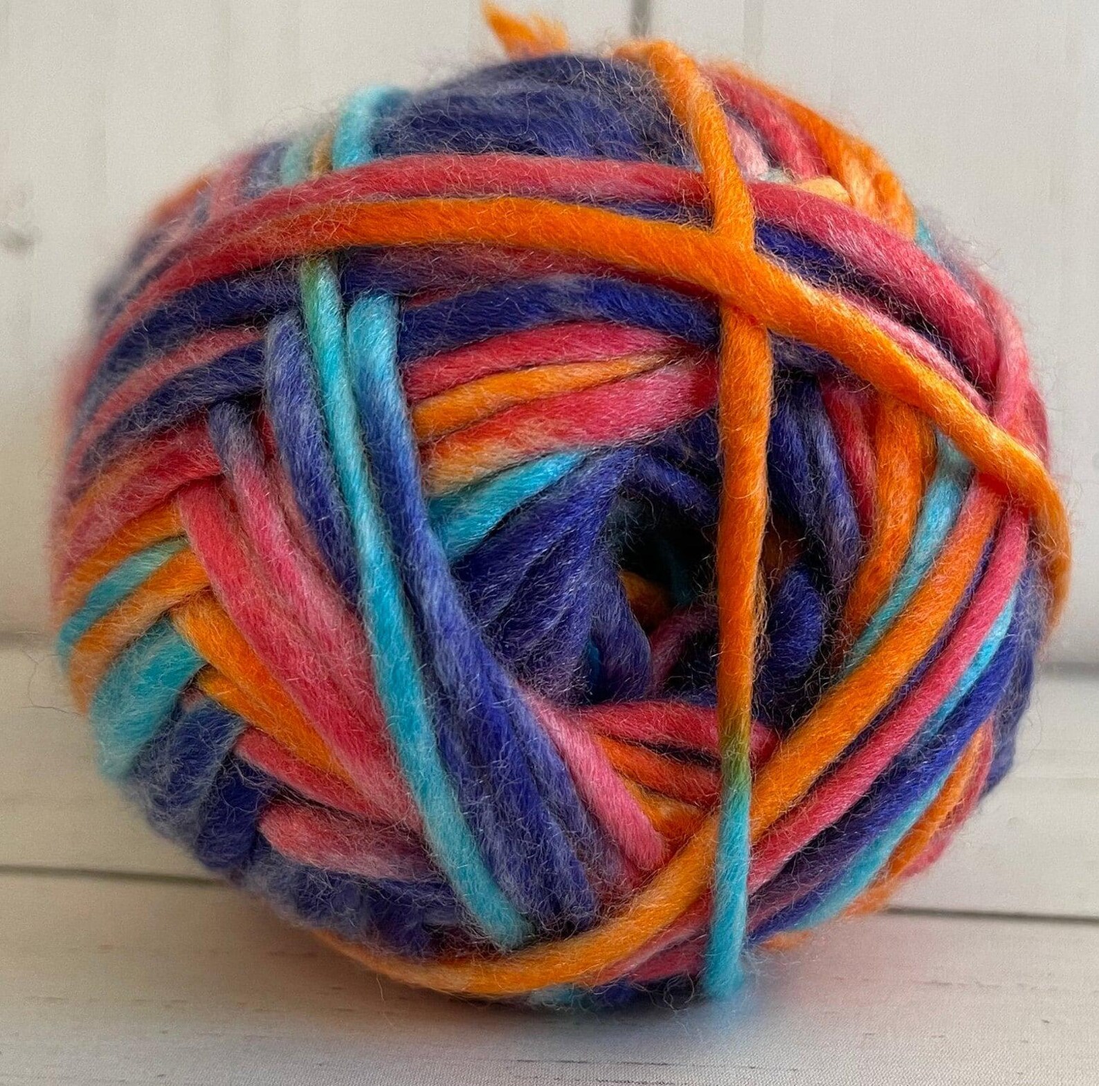 Super Bulky Yarn, Eco Cozy Yarn, Watercolors - Loops & Threads - Etsy