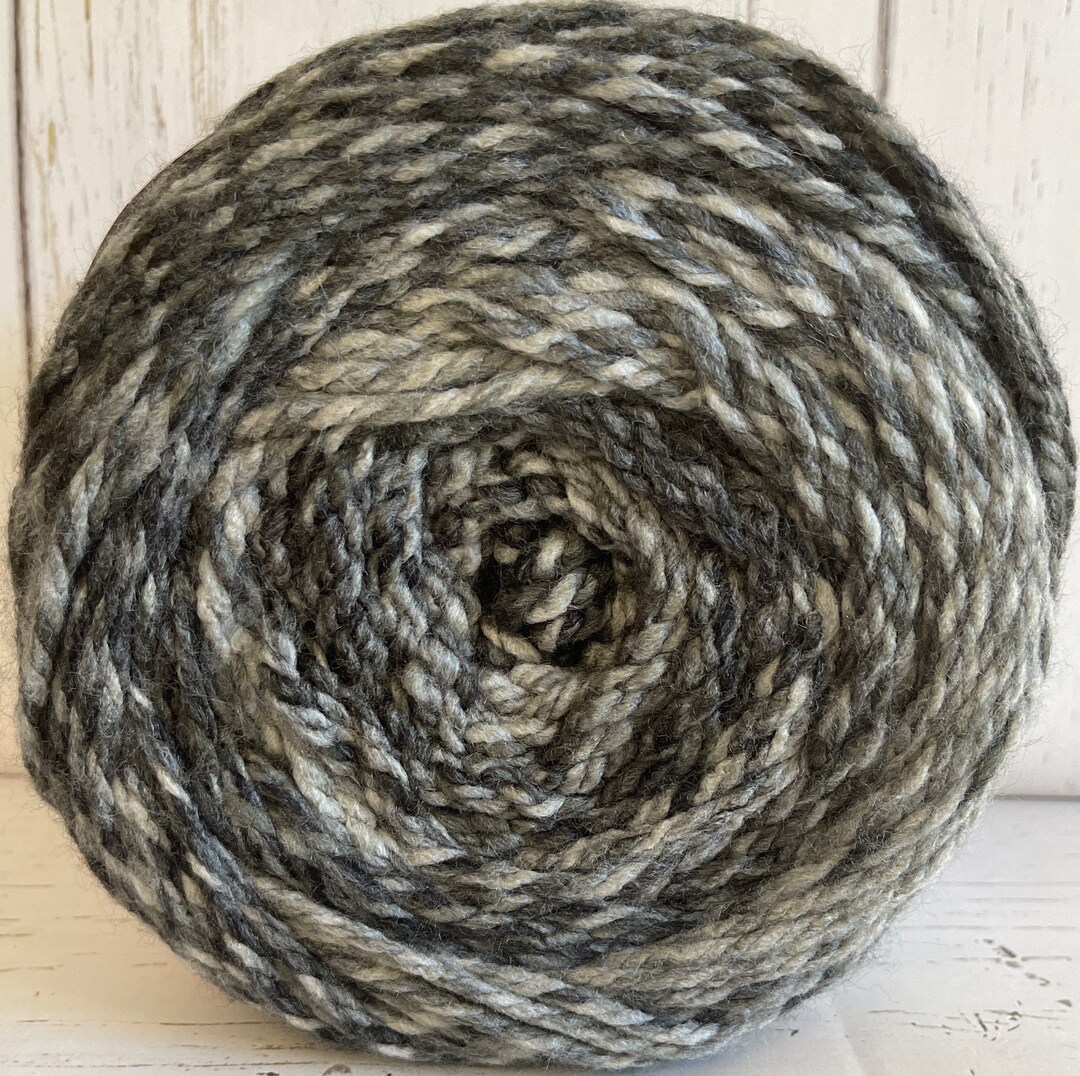 Silver Steel Caron Spice Cakes Yarn: Super Bulky Acrylic - Etsy