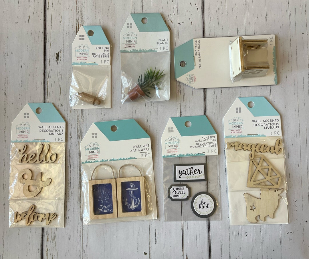 LOT OF 14 DIY Modern Mini Accessories - Etsy