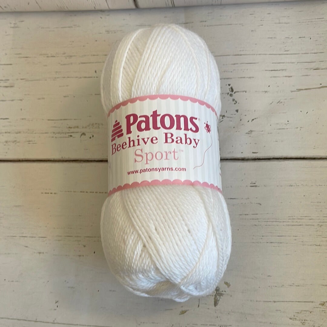 ANGEL WHITE Yarn Patons Beehive Baby Sport - Etsy