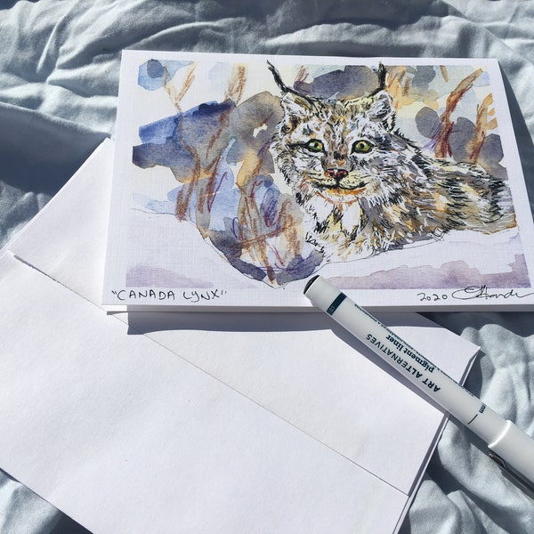 Canada Lynx - Etsy