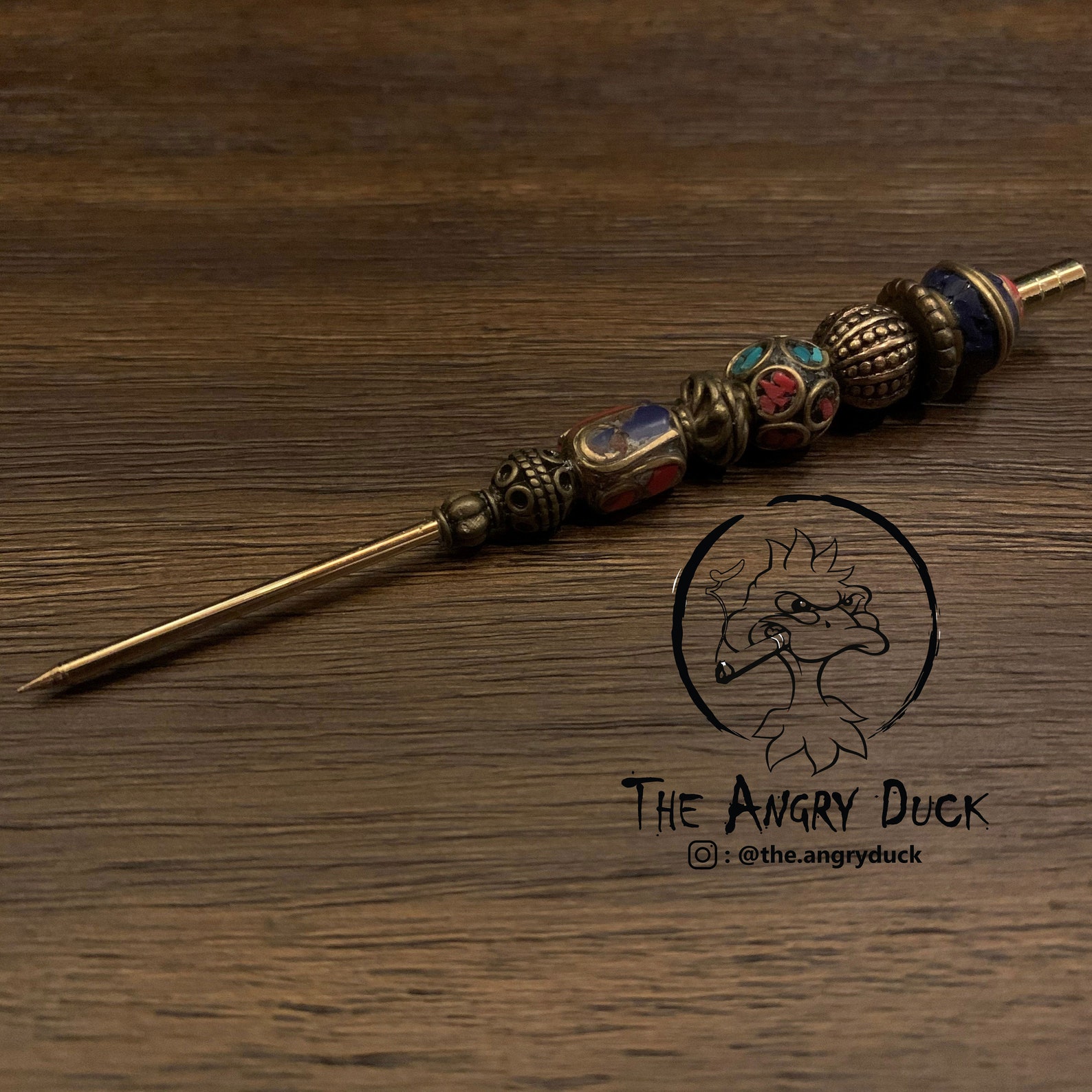 The Aztec the Angry Duck Stogie Stick cigar Pick Cigar - Etsy