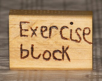 Exercise Block | Etsy