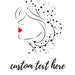 Custom Printable Art Lady Portrait Personalized Custom - Etsy