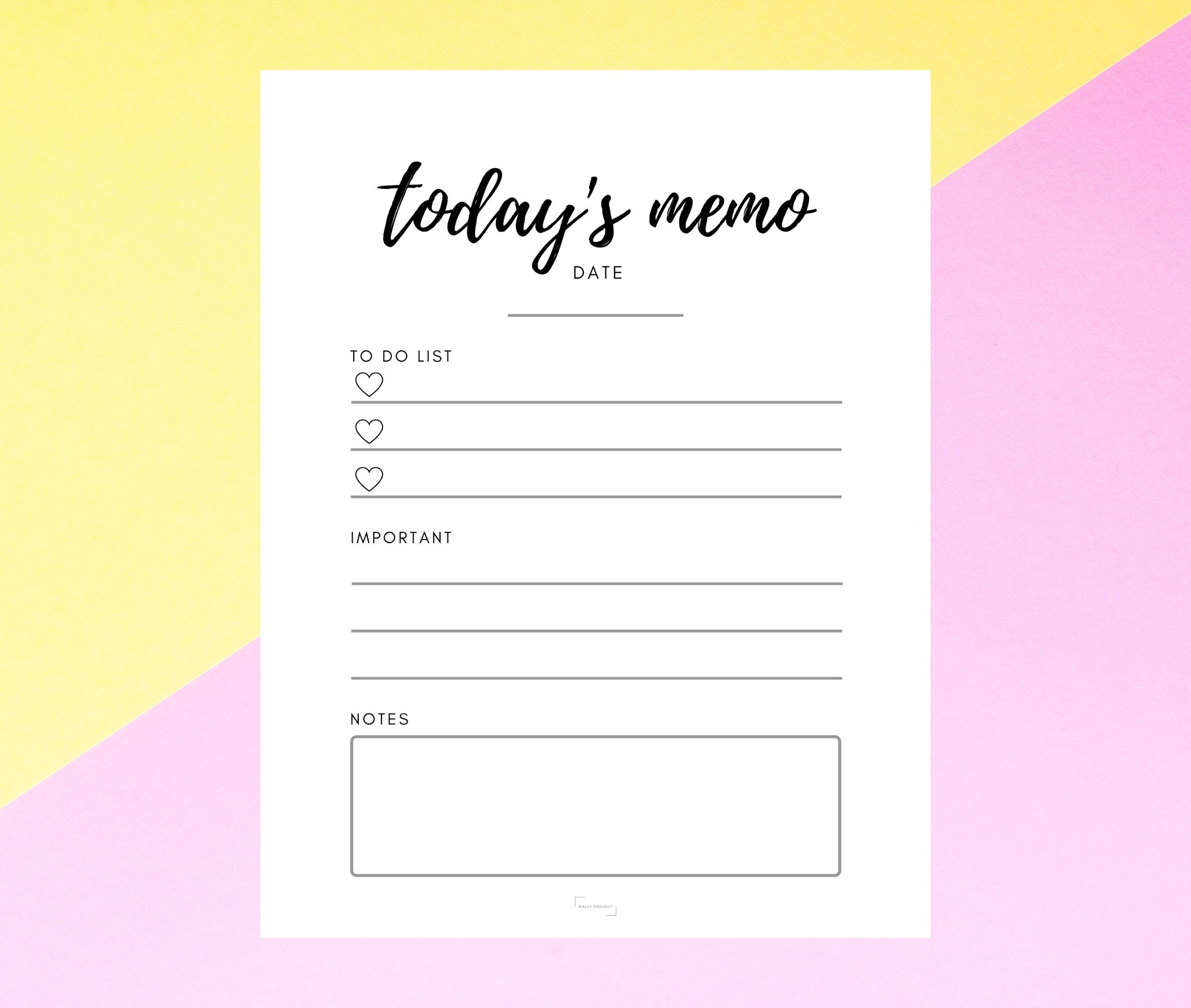 Printable Daily Planner Instant Download Digital Print Download 12 ...