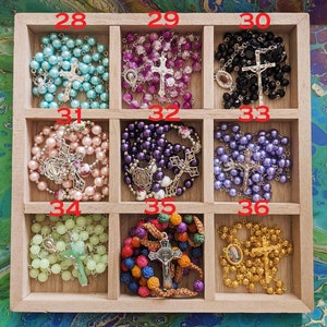 Rosary Mega-listing, 60+ Different Rosaries. High Quality Rosaries ...