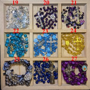 Rosary Mega-listing, 60+ Different Rosaries. High Quality Rosaries ...