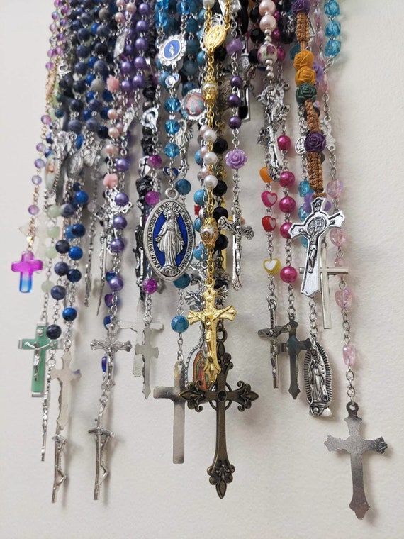 Unique Rosaries For Women Unusual Rosary Beads Unique 8mm Heart