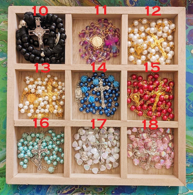 Rosary Mega-listing, 60 Different Rosaries. High Quality Rosaries ...