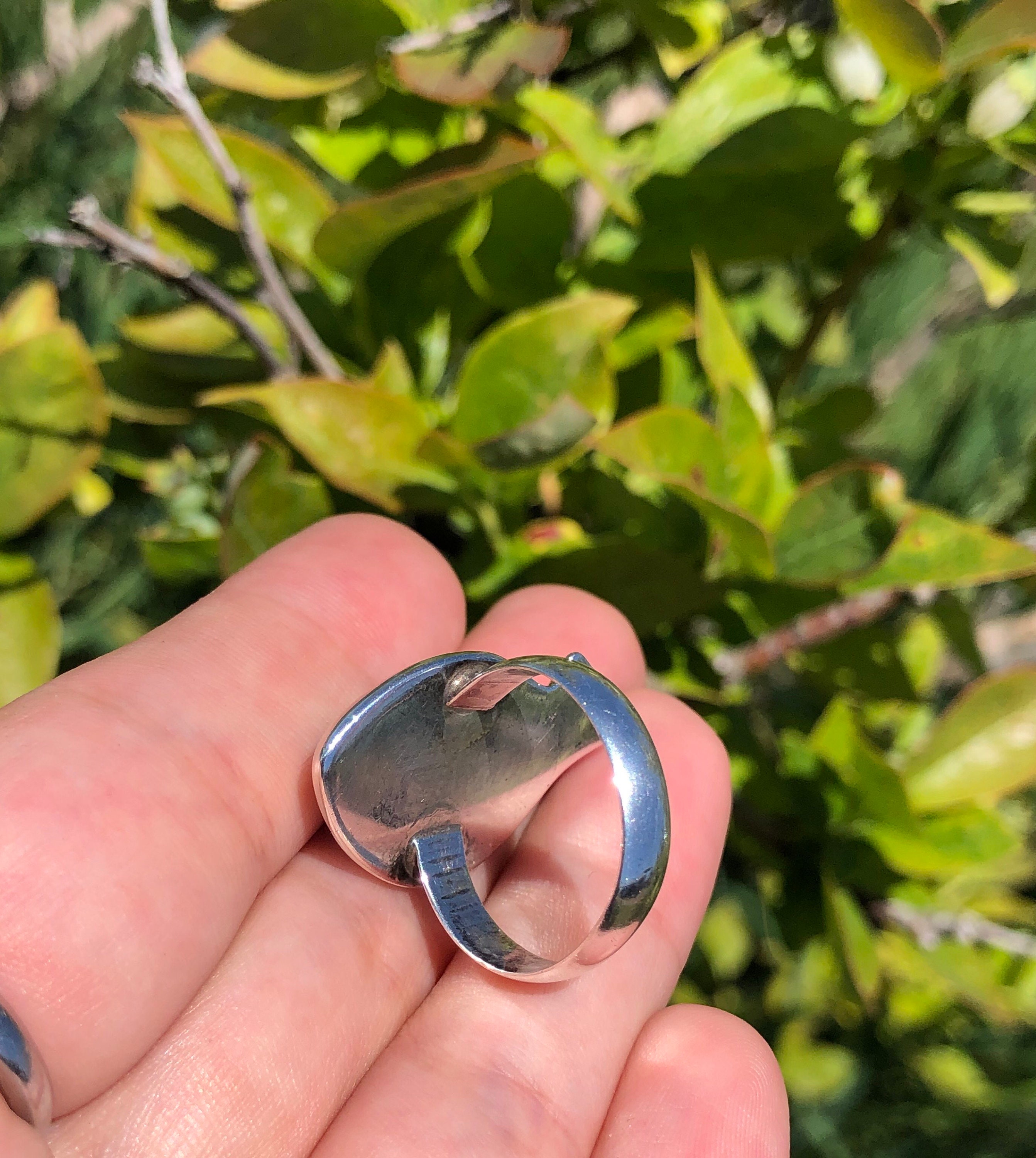 Vintage Native American Shadow Box Fish Turquoise Stone and Sterling ...