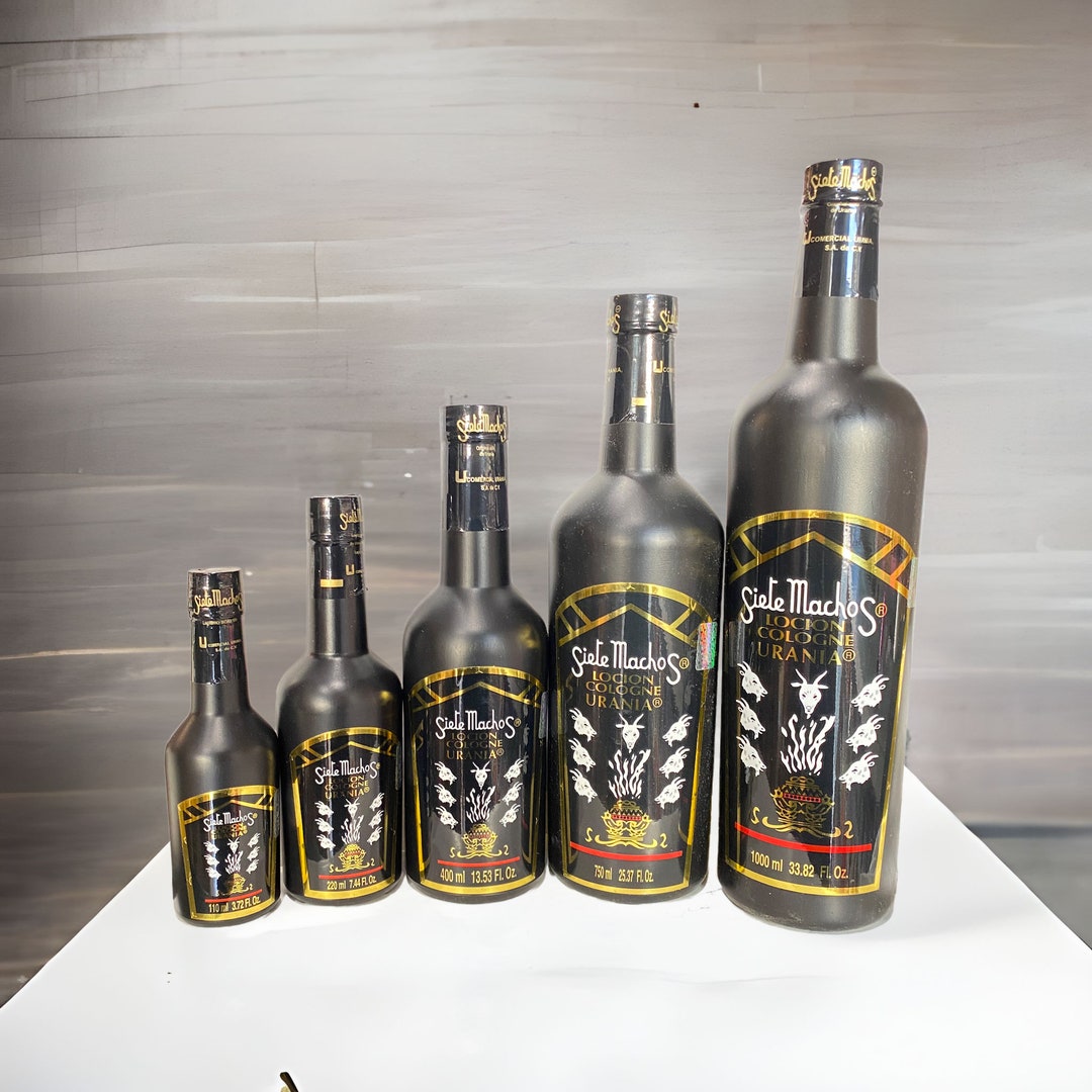 Siete Machos Cologne in Multiple Sizes to 110ml 1000ml - Etsy