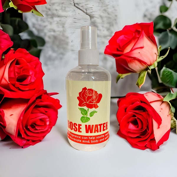 Rose Water Spray Water Bottle - Etsy