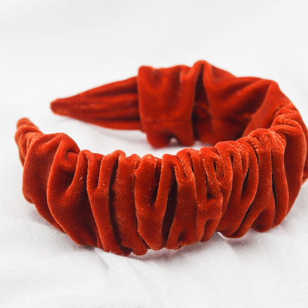 Velvet Ruffle Band - Etsy