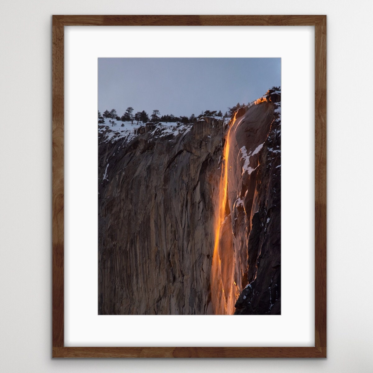 DIGITAL El Capitan Photo Yosemite Firefall Photo Yosemite - Etsy UK