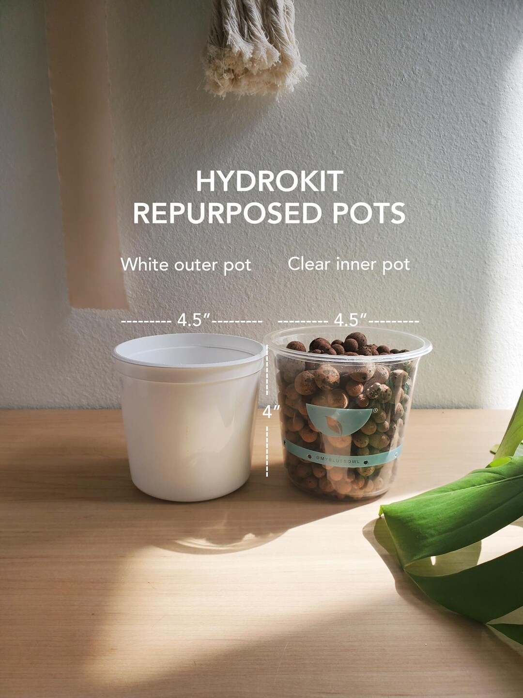 Repurposed LECA Pots for Semi Hydroponics, Net Pots - Etsy
