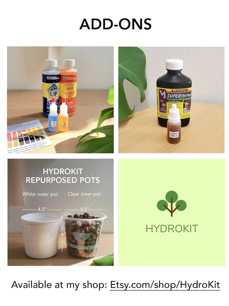 The Original Semi Hydro Starter Kit: General Hydroponics Nutrients - Etsy