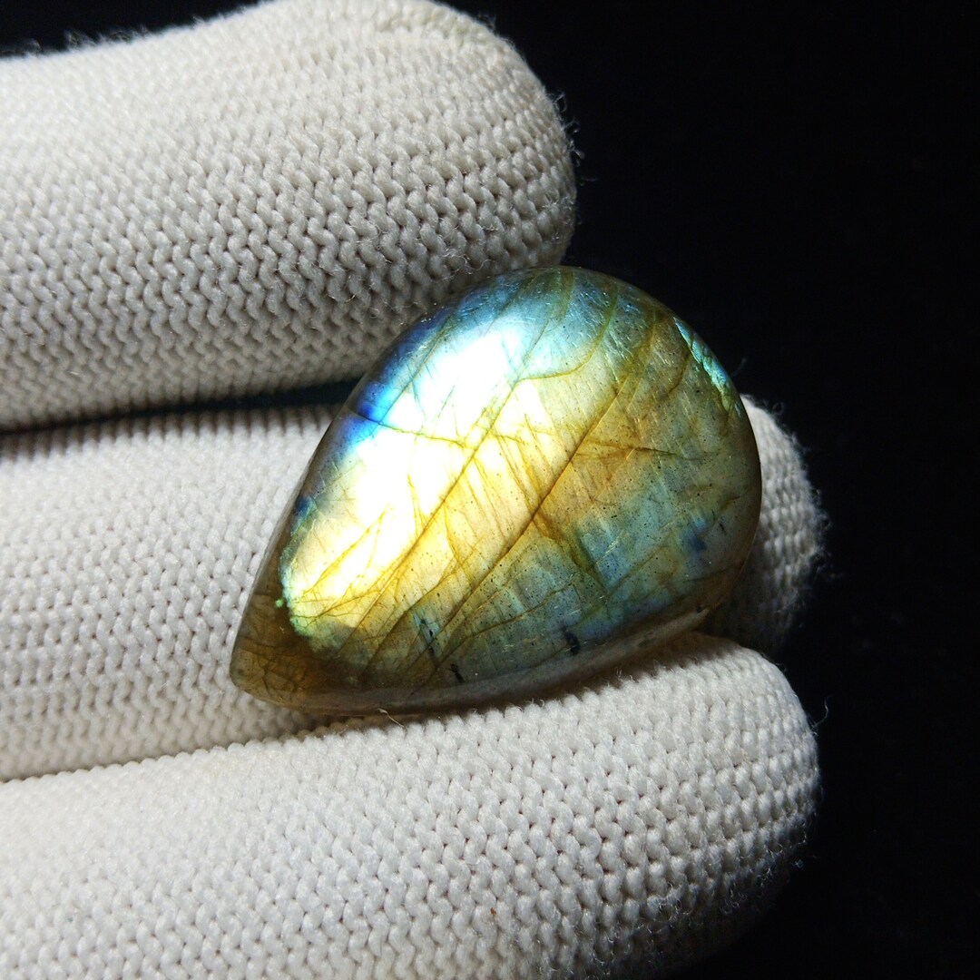 Labradorite Cabochon, Multi Fire Labradorite, Labradorite Palmstone ...