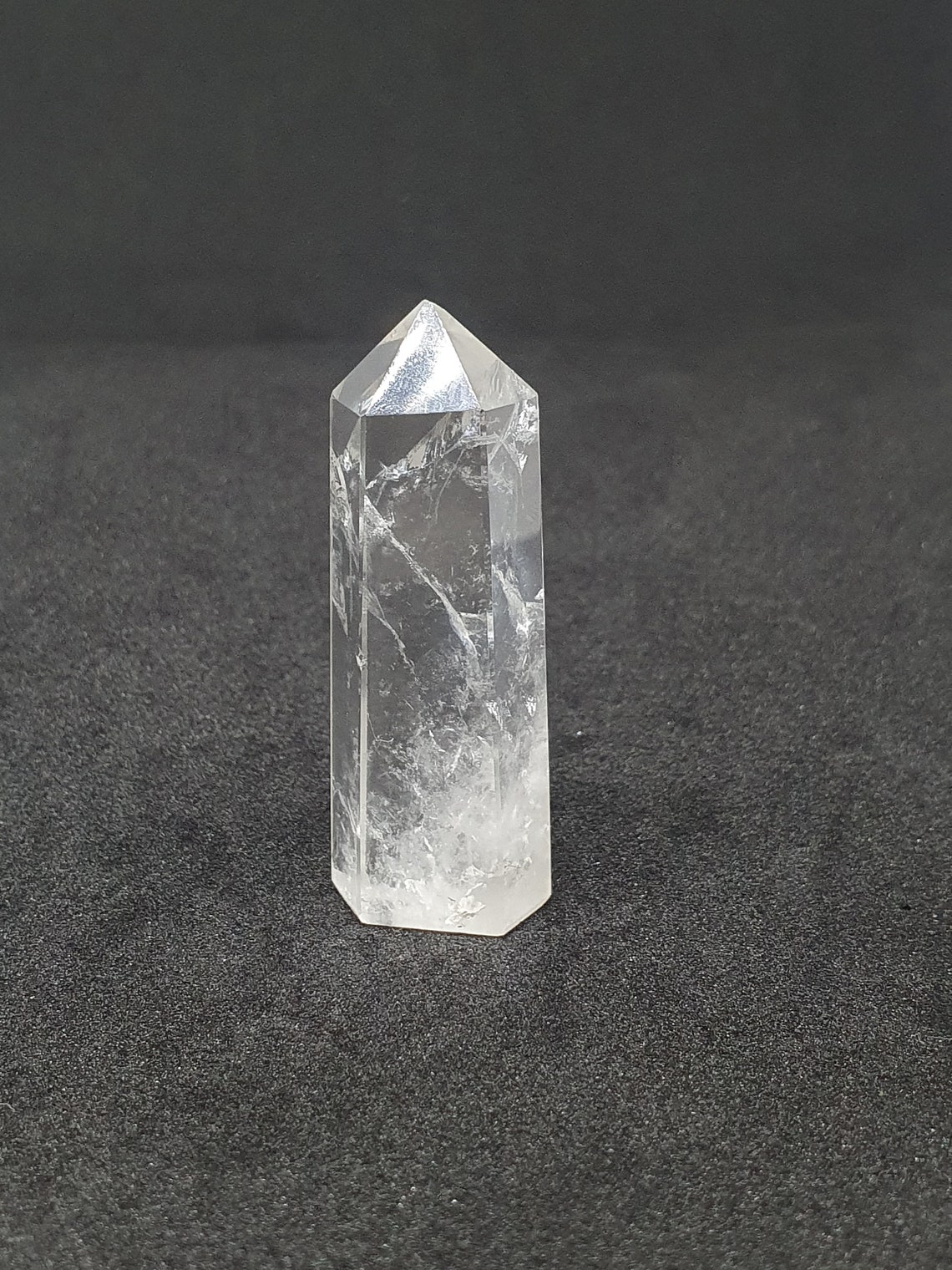 Clear Quartz Pencil Point-meditation Gemstone Pencil-crystal Obelisk ...