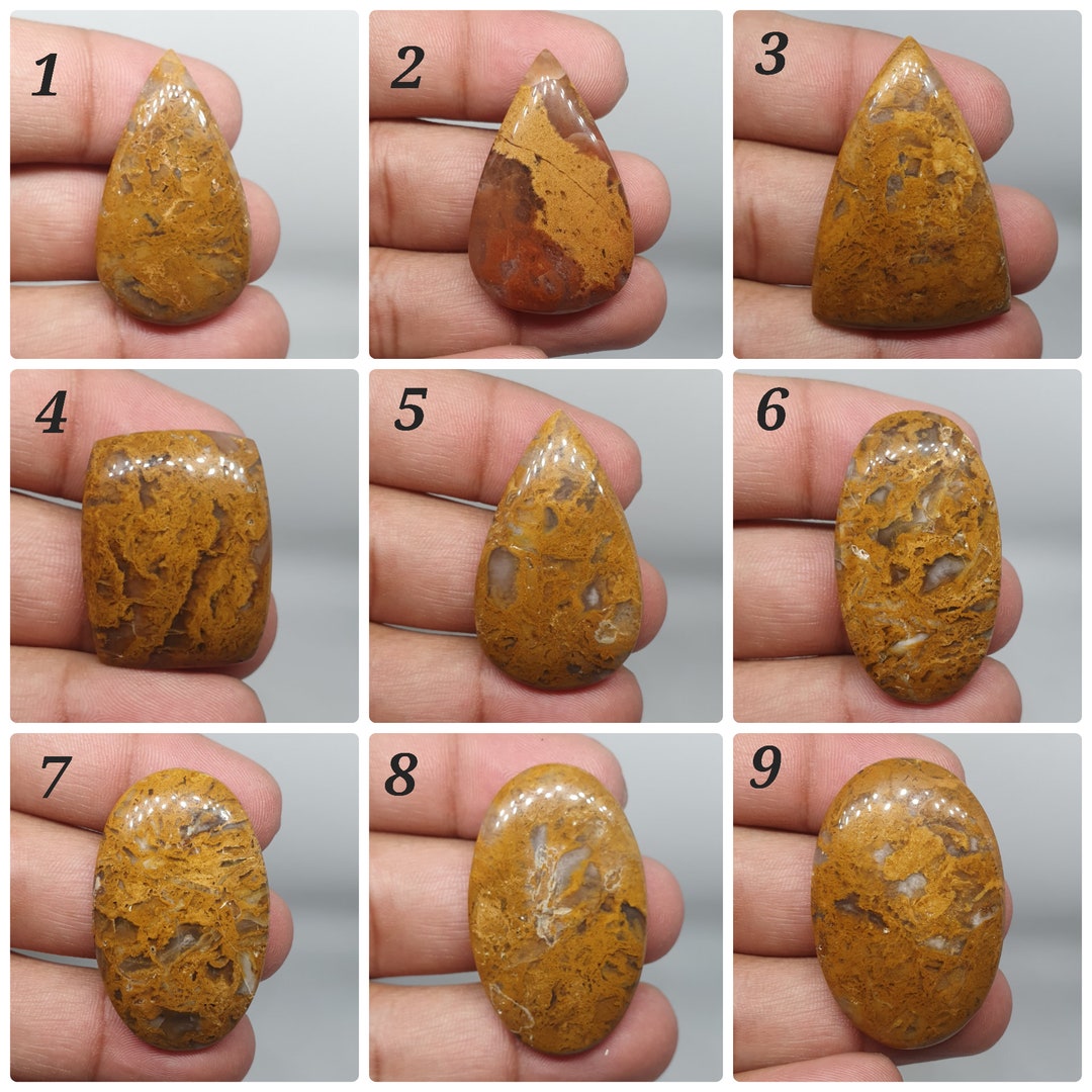 African Mariyam Jasper Rare Jasper Cabochon Ocean Jasper - Etsy