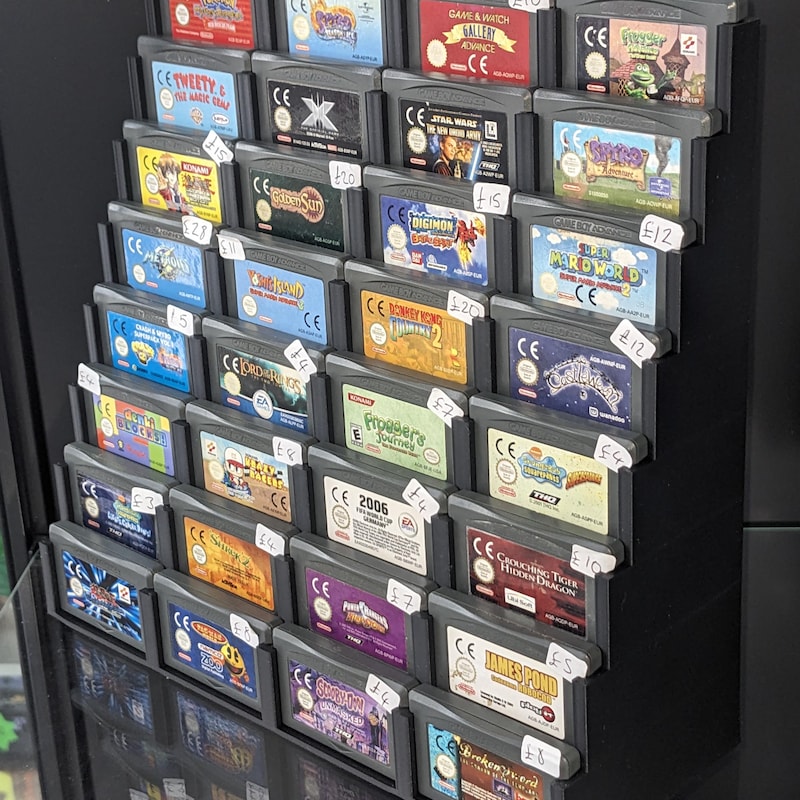 Game Boy Game Shelf - Etsy UK