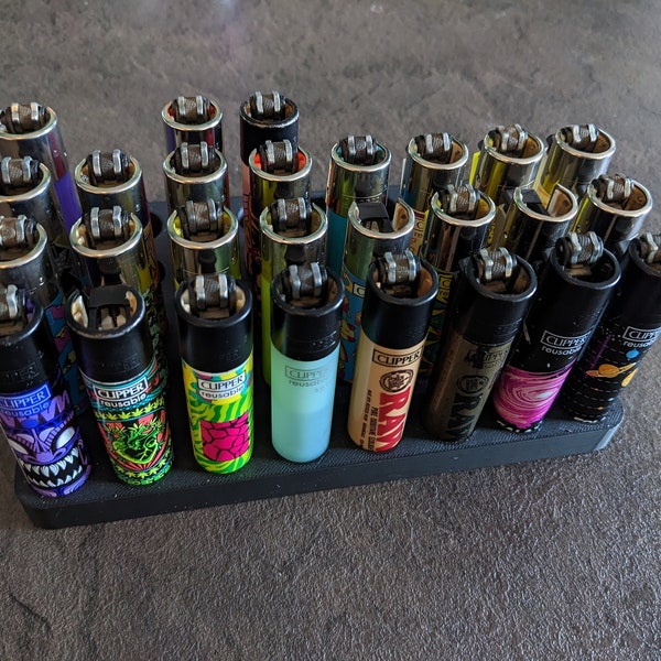 Clipper Lighters Stand - Etsy