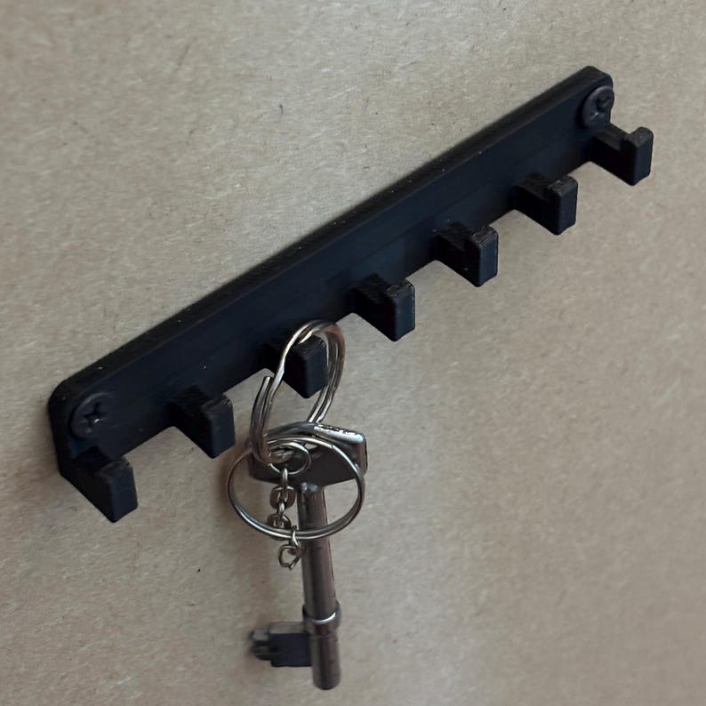 Key Hook Hanger Holder Wall Mount Organiser Tidy 2, 3, 4, 5, 6, 7, 8 ...