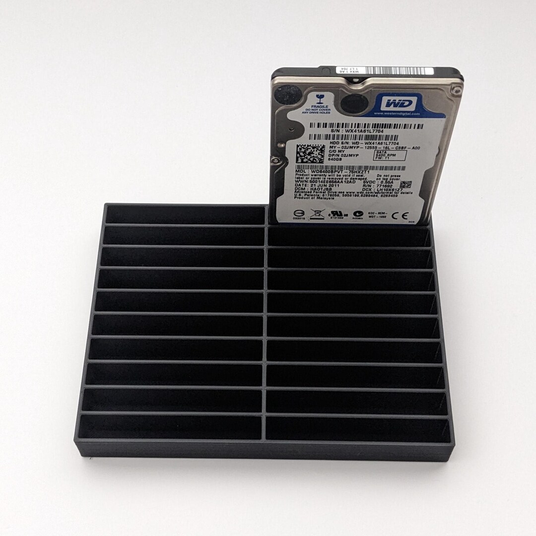 SSD 2.5" Inch Drive Grid 2x10 Holder 20 - Etsy