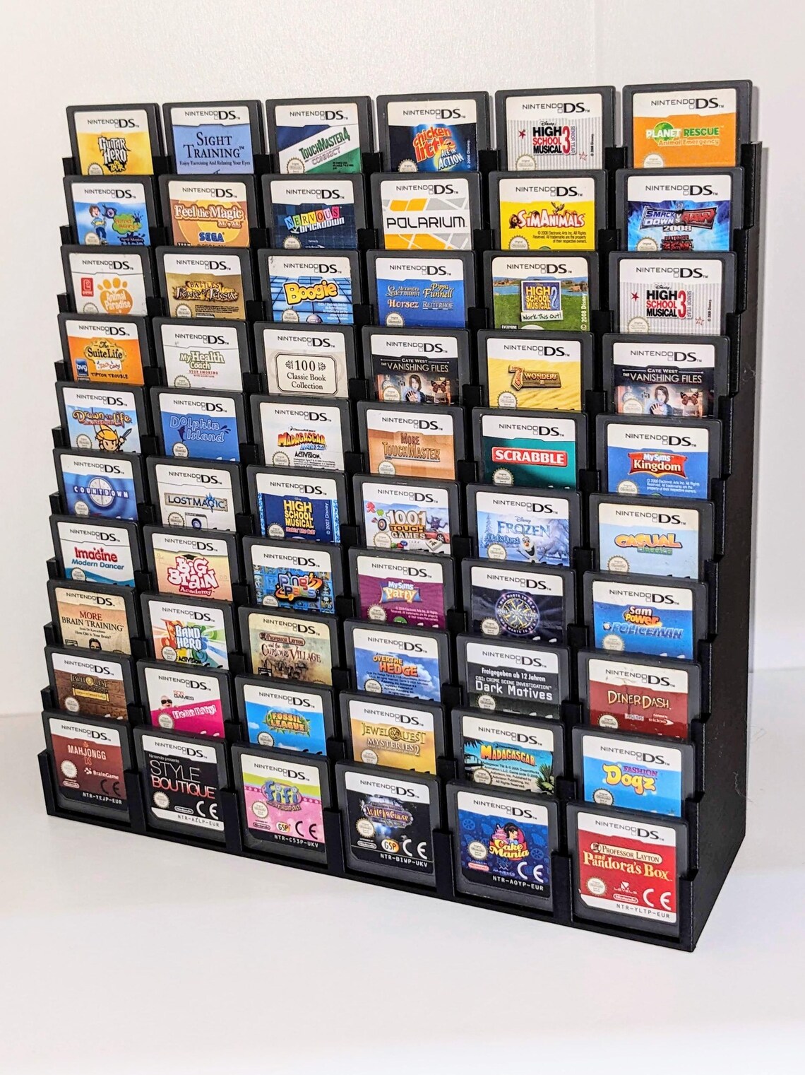 Nintendo DS / 3DS 60 Retro Game Storage Holder Rack Display Stand - Etsy