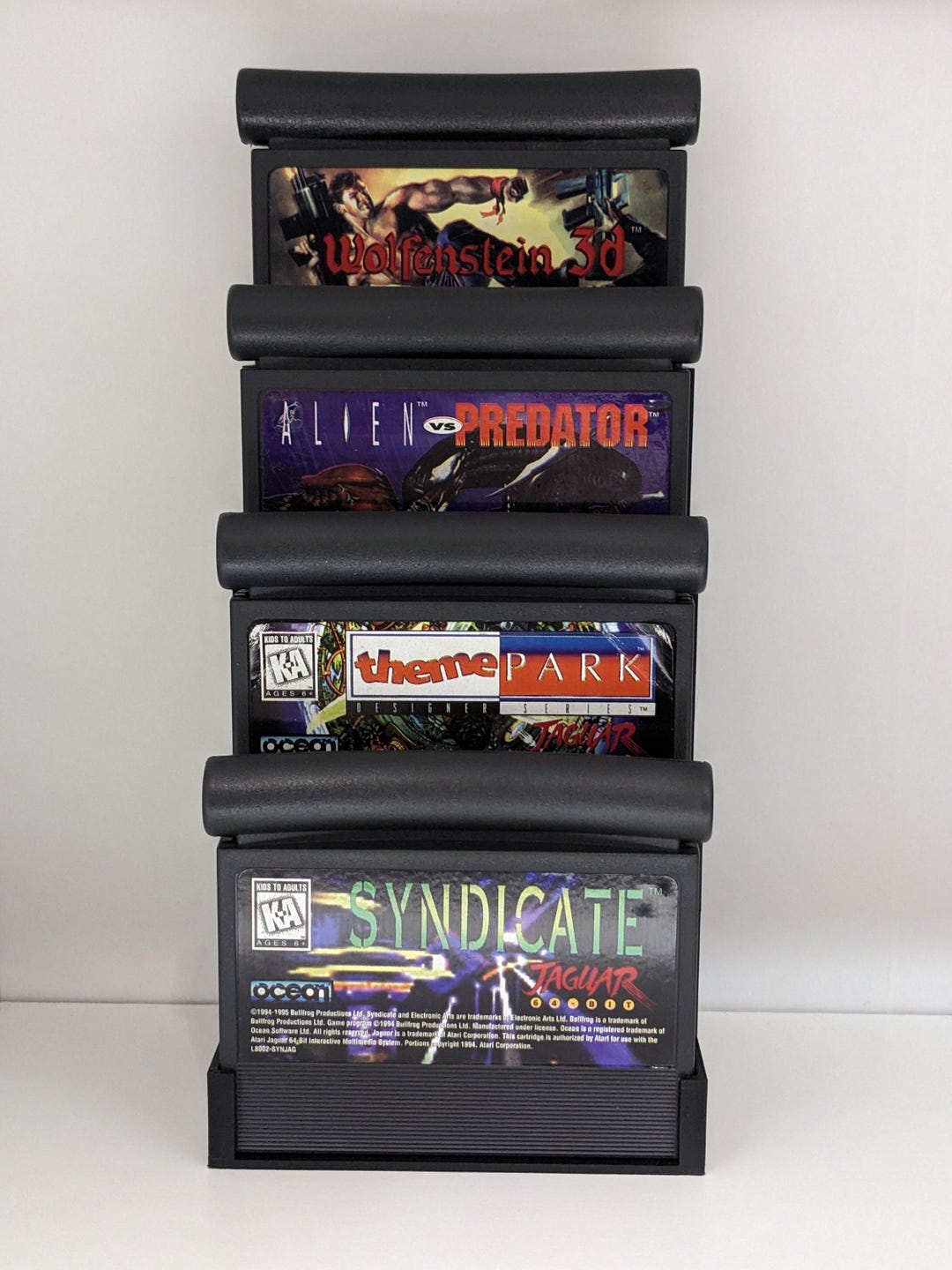 Atari Jaguar 4 Tower Retro Game Storage Holder Rack Display Stand - Etsy