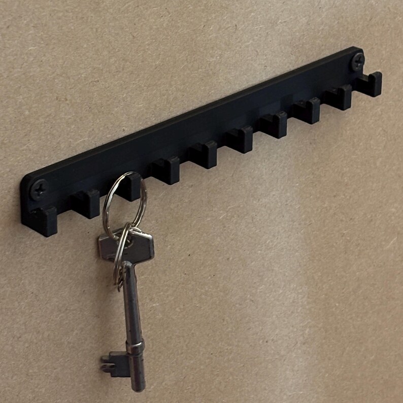 Key Hook Hanger Holder Wall Mount Organiser Tidy 2, 3, 4, 5, 6, 7, 8 ...