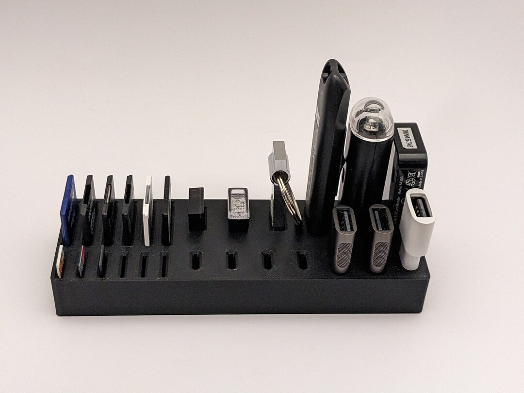 USB & SD Card Holder Organiser Storage - Etsy