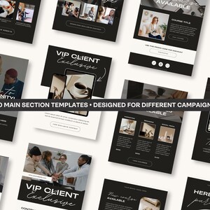 Email Template Editable in Canva | Done for You Email Marketing ...