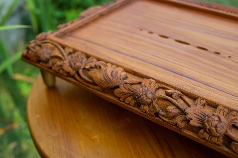 Tea Table for Tea Ceremonies Chaban Made of Mahogany Teak, 50 Years Old ...