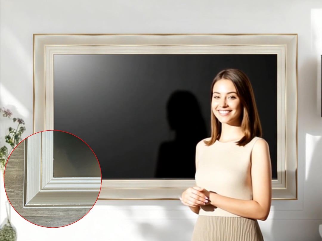 Samsung TV Frame, Elegant Bezel Design, Modern Wall Disp - Etsy