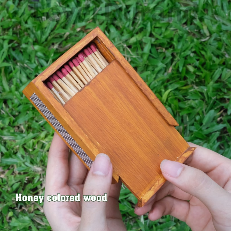 Wooden Matchbox, Large Matchbox, Undesigned Matchbox, Multi-purpose ...