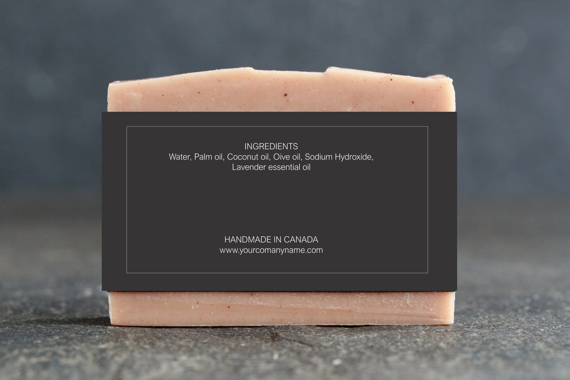Editable Soap Label Template Hand Soap Label Printable Soap - Etsy