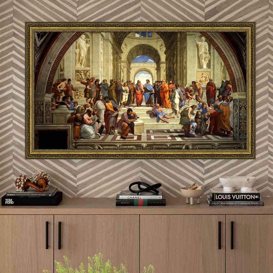 Composite Plastic TV Frame – Custom Border for Samsung Frame TV 6601NV ...