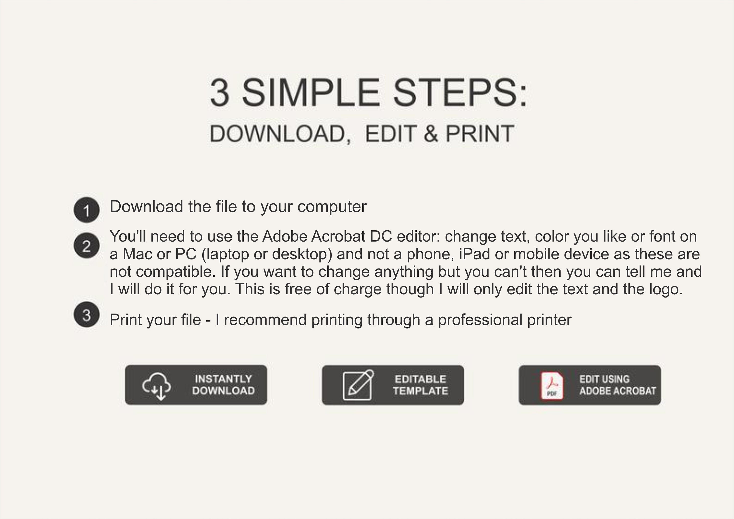 Editable Box Seal Sticker, Packaging Label, Custom Packaging Sticker ...