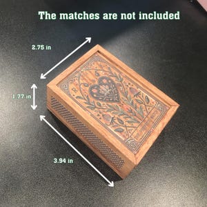 Wooden Matchbox, Large Matchbox, Undesigned Matchbox, Multi-purpose ...