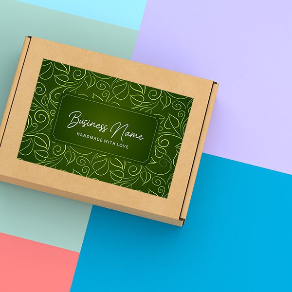 Box Seal Sticker - Etsy