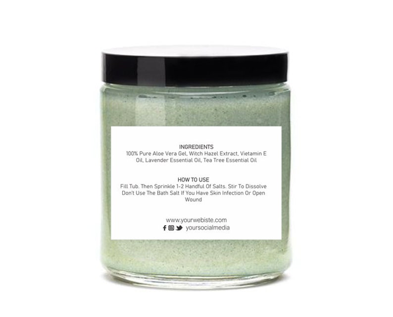 Editable Bath Soak Labels Sitz Bath Soak Bath Soak Label | Etsy