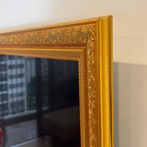 Elegant Gold Edge TV Frame, Samsung Frame Tv Bezel, Custom Brand Tv ...