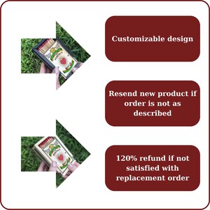 Custom Wooden Matchbox for Couples, Personalized Wooden Large Matchbox ...